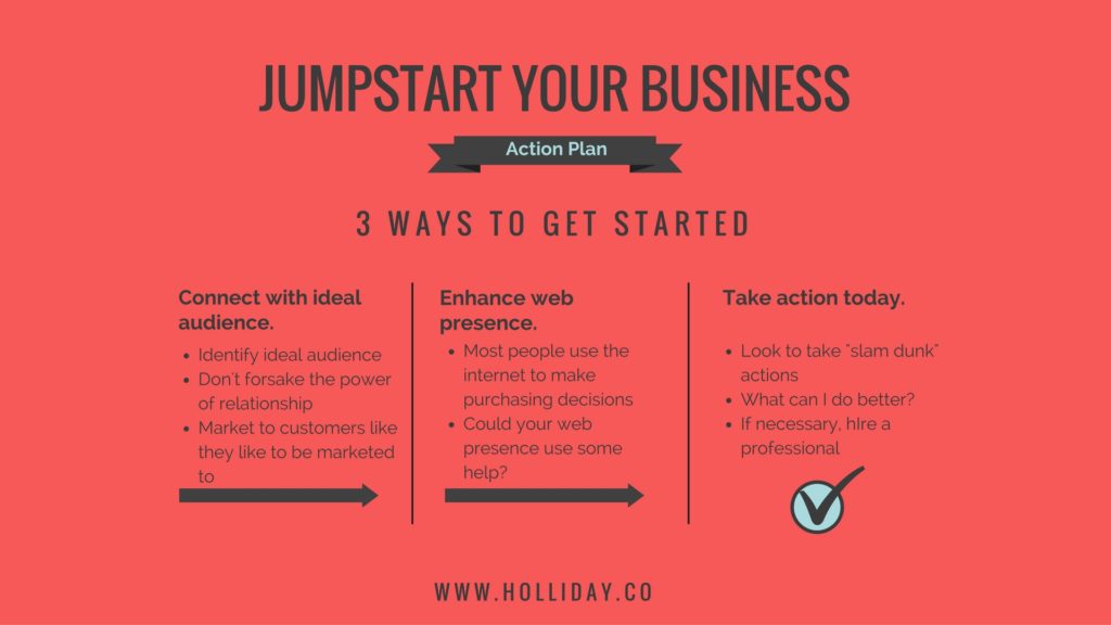 Three Ways To Jumpstart Your Business - Crystal Holliday with The ...