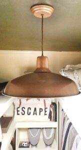 DIY: Copper Light Fixture - Crystal Holliday with The Holliday Collective